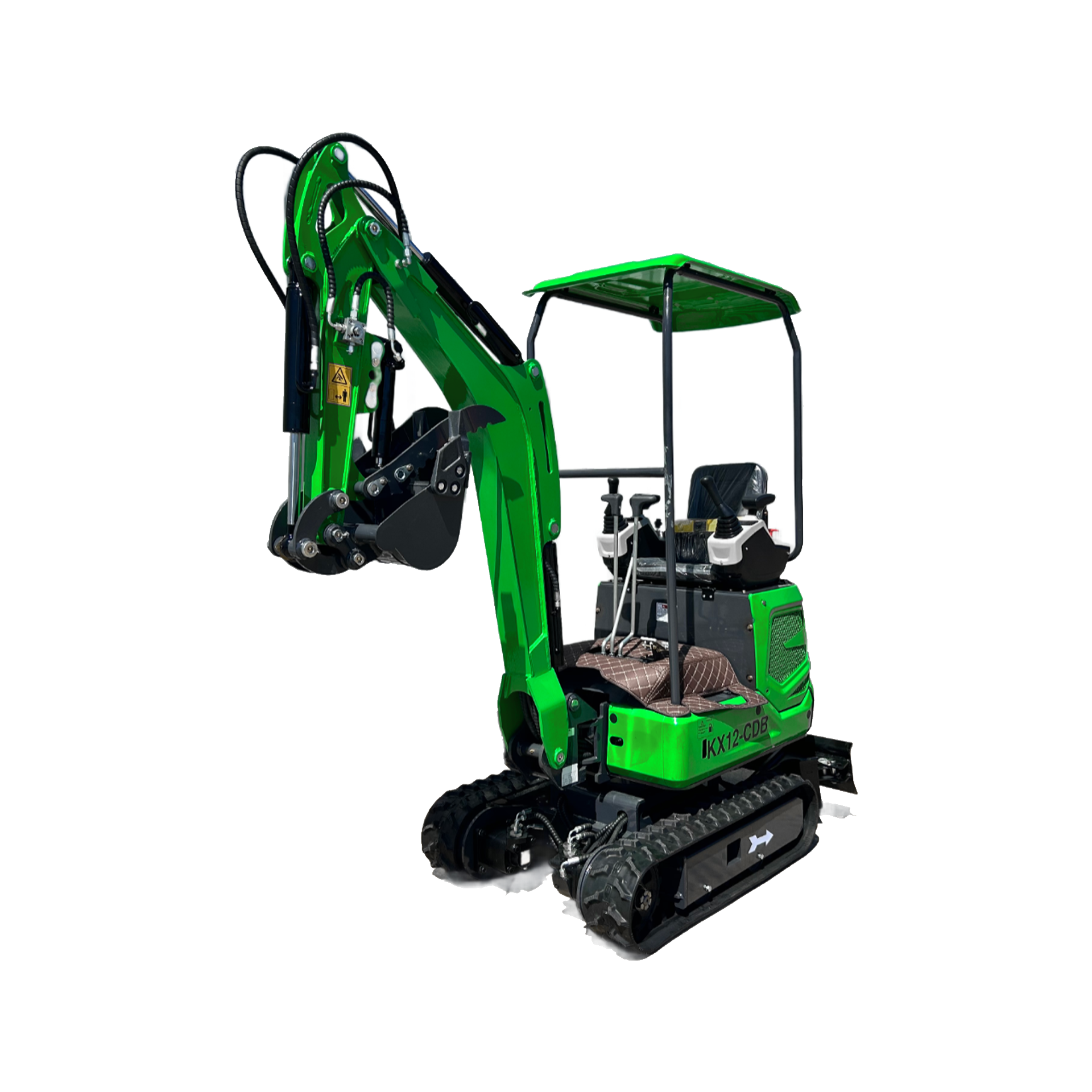 1 Ton, B&S Engine Mini Small Excavator w/ Retractable Tracks ...